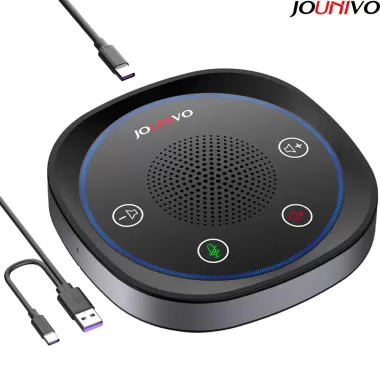 【2023 NEW】 USB Conference Speaker, Microphone with Speakers ...