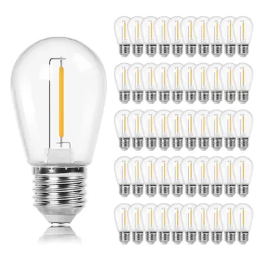 Bóng Đèn LED Dây S14 1W, Chân E27, Kiểu Cổ Điển Edison, Nhựa, Chống ...