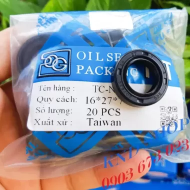 Phớt chặn dầu Janite TG 16*26*6 | NOK TC 16*26*7 | Janite TG 16*26*7 ...