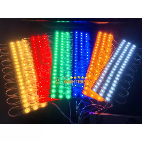 LED dán modul 3 mắt, led thanh trang trí viền biển quảng cáo chống nước ...