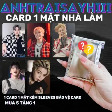 Túi Mù Card Anh Trai Say Hii Fanmade - In 1 Mặt Đẹp - Mua 5 Tặng 1 ...
