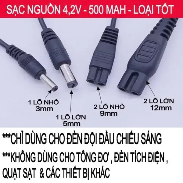 Sạc Đèn Pin Đội Đầu 1 Chân Báo Sạc Ngắt T自動 Khi Đầy Giá Cực Rẻ 25000đ ...