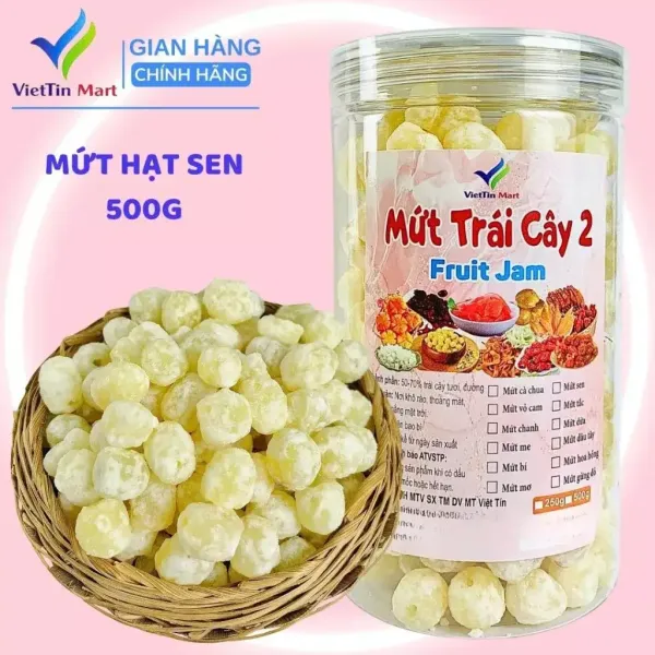 Mứt Hạt Sen Huế Giảm Giá - Mua Chỉ 57.000đ tại VietTin Mart Thay vì 69 ...