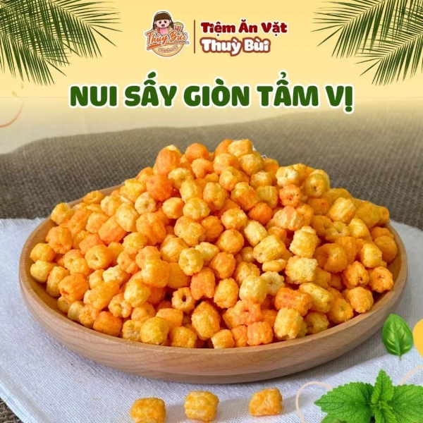 500G Nui Sấy Tẩm Vị , Bắp Sây Giòn ,Hạt Sen Cay Tẩm Gia Vị Đậm Đà, Tiệm ...
