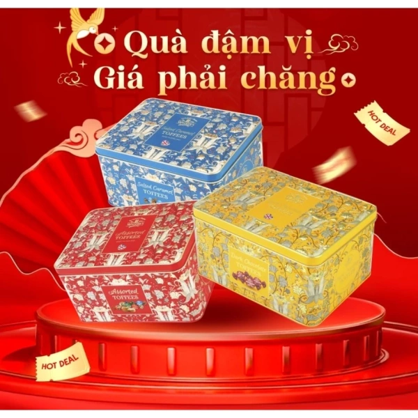 Bánh Kẹo Tết Walker Assorted Toffees Hộp Thiếc Đủ Size - Siêu Ưu Đãi ...