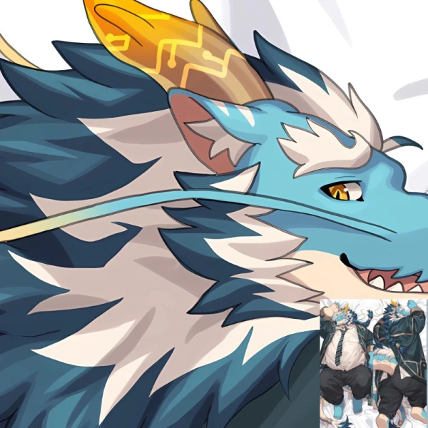 Dakimakura Anime Lông Tơ Orcus Qinglong - Gối Ôm Thân Hai Mặt, Giá chỉ ...