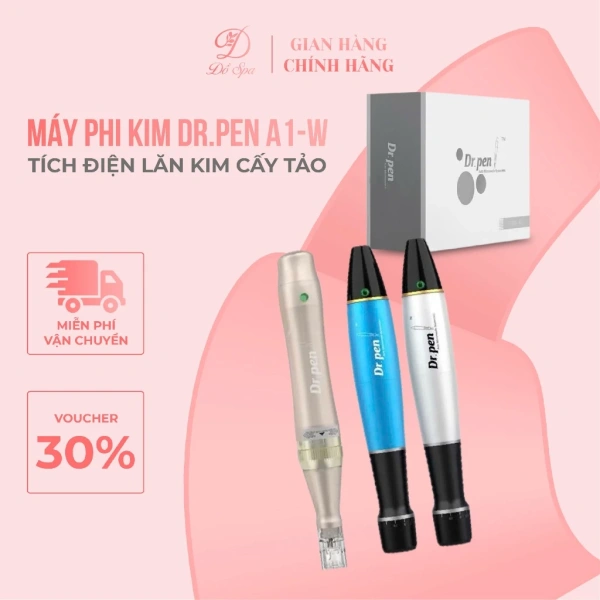 Máy DR.Pen Cấy Tảo , Cấy Phấn , Máy Lăn Kim Phi Kim A1 , A1 C , Máy Pen ...