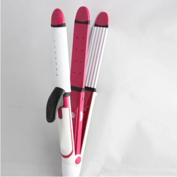 Máy Uốn Tóc, Ép Tóc, Dập Xù Tóc- Đa Năng 3 in 1-ET04 | Tripmart