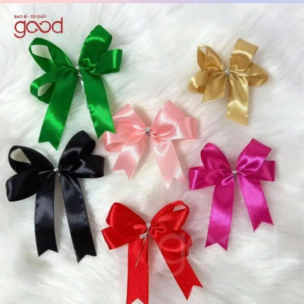 Nơ Lụa Đa Màu 8x10cm - Combo 20 Nơ Ruy Băng Trang Trí Quà Tặng Tiện Lợi ...