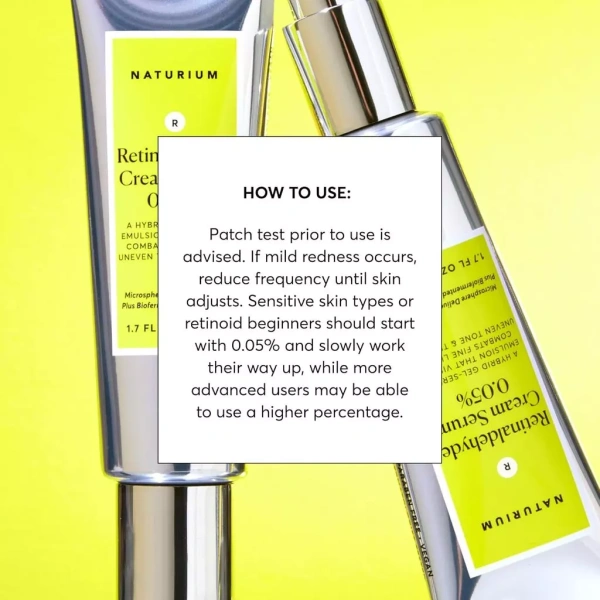 Retinol 0,05% trong Serum Naturium: Lợi ích và cách lựa chọn cho da ...