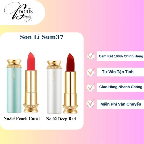 Son Lì Su:m 37 Losec Summa Elixir Golden - Màu vàng sang, bám mịn, giữ ...