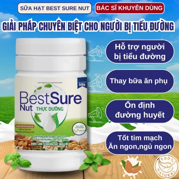 Trải nghiệm hương vị và cảm giác khi dùng Sữa Hạt Best Sure Nut Thực ...