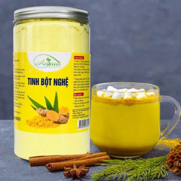 Tinh bột nghệ 100% thiên nhiên 500g Nano giàu curcumin, tăng sức khỏe ...