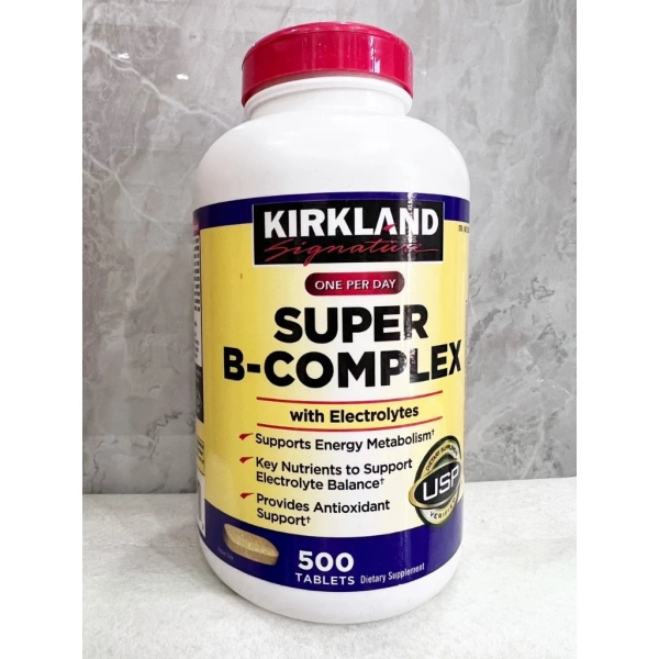 Vitamin B Tổng Hợp B-Complex 500 Viên Kirkland Signature Mỹ - Giảm giá ...