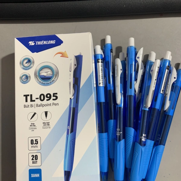 Bút Bi Thiên Long TL-095 Mực Xanh Giá Rẻ Chỉ 20000Đ - Mua 2 Cây Tặng ...