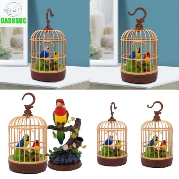 Đồ chơi lồng chim âm thanh kích hoạt cho bé - Trang trí nhà thư giãn ...