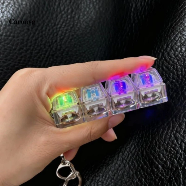 Bàn phím cơ Clicker Fidget Bàn phím có đèn 1 hoặc 2 chiếc Đồ chơi bàn ...