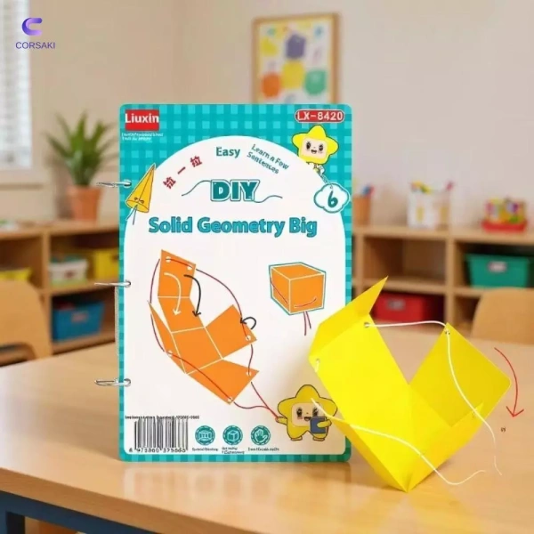 Origami 3D Geometry CORSKAI - Sách DIY Tăng Cường Không Gian, Đồ Dùng ...