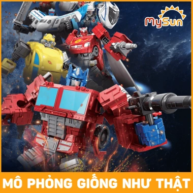 Robot Biến Hình Optimus Prime Giá Rẻ - Xe Biến Dạng Nhanh Cho Bé Trai ...