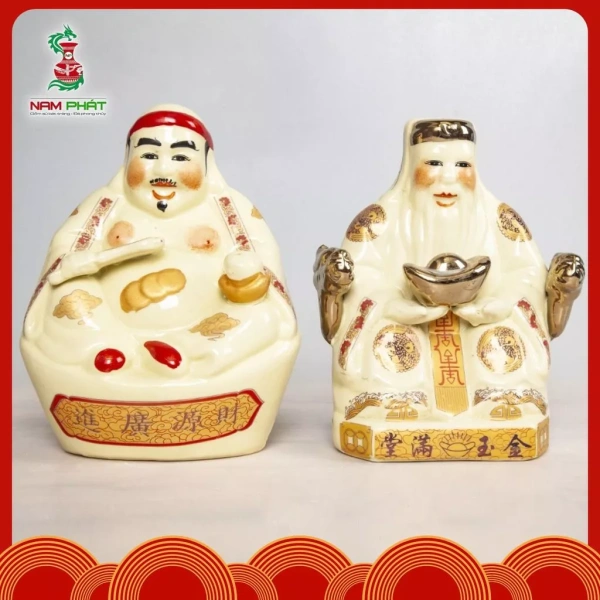 Cặp Ông Địa Tài Lộc - Bảo Vệ Tài Lộc, Thuận Phong Thủy, Giảm 27% Chỉ ...