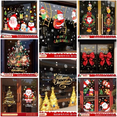 Decal Dán Kính Noel Hít Tĩnh Điện - Trang Trí Giáng Sinh Sang Trọng Giá ...