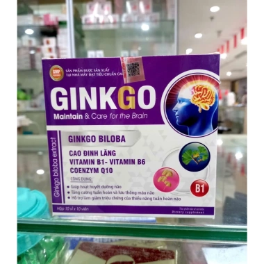 Viên uống Bổ Não Ginkgo N2 - Tăng tuần hoàn não, tăng trí nhớ, Giá 350 ...