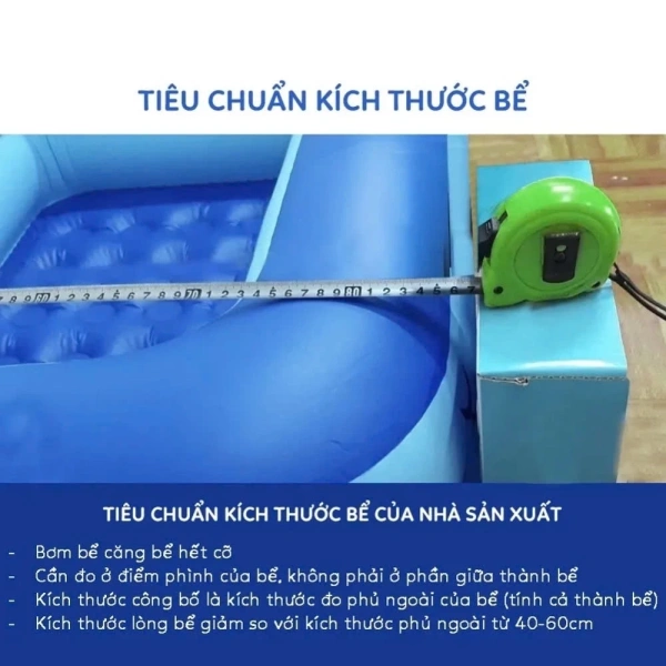 Bể bơi bơm hơi cho bé: Khi sự tiện lợi ban đầu ẩn sau những công đoạn ...