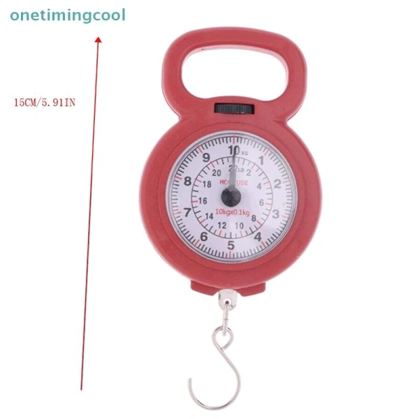 Cân treo mini 10 kg thường khiến người dùng bất ngờ khi cân hành lý nhẹ ...