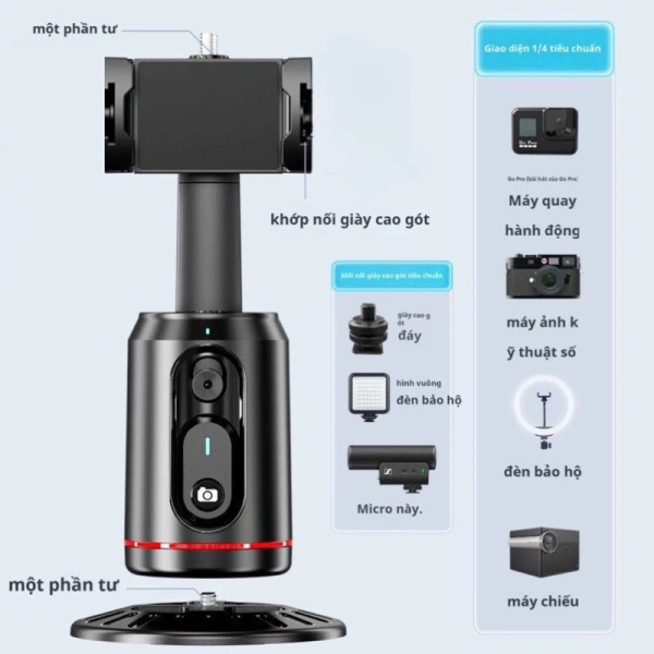 Gimbal AI tự nhận diện khuôn mặt giúp livestream mượt mà, nhưng việc ...