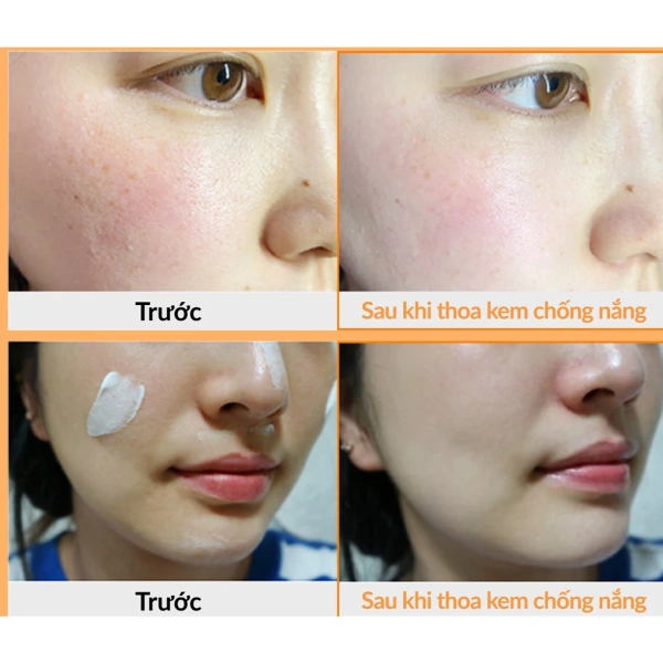 Kem chống nắng SPF50+ hạt mịn không vệt trắng mà vẫn làm mắt bị cay ...
