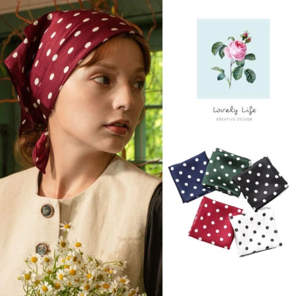Khăn turban lụa thắt nơ: Khi một phụ kiện nhỏ trở thành giải pháp giữ ...