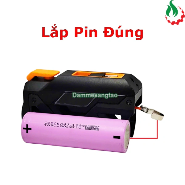 Lò xo trong vỏ box sạc dự phòng 1 cell 21700 khiến tốc độ sạc nhanh 10W ...