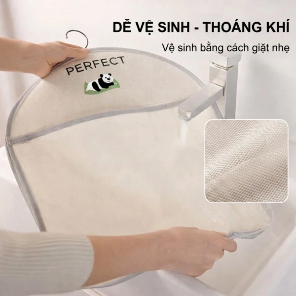 Sắp xếp đồ lót trên khung lưới thoáng khí thực sự giảm bớt rối loạn ...