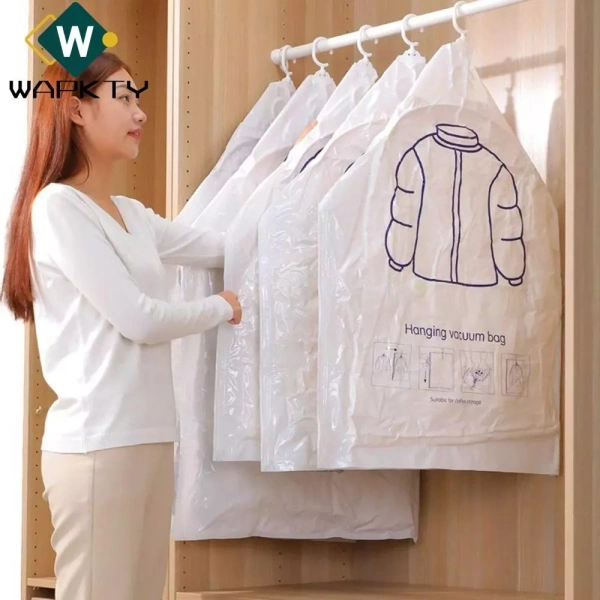 Sau khi dùng túi nén chân không và móc treo quần áo, nhiều người nhận ...