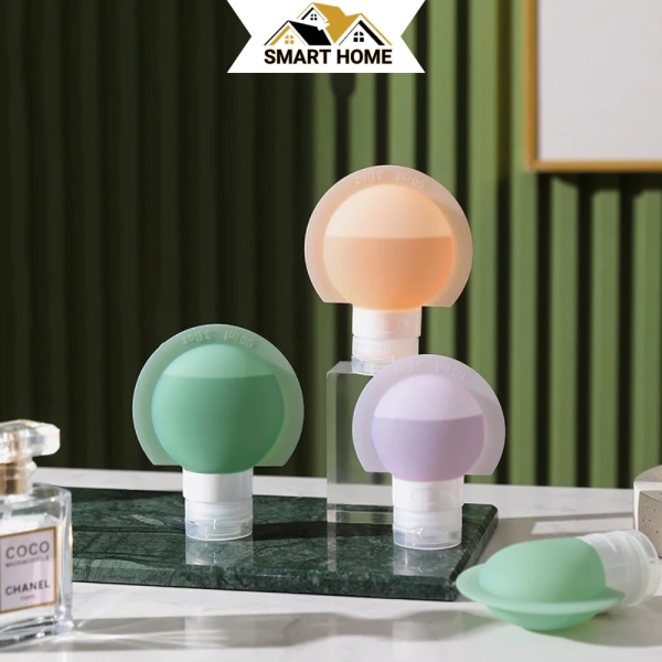 Chai chiết silicone 60ml trong balo du lịch: Đôi khi kích thước nhỏ lại ...