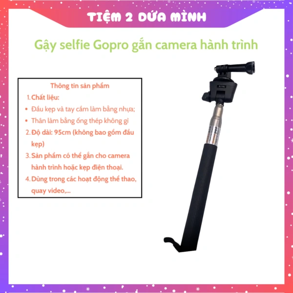 Những bất ngờ khi tin tưởng vào gậy selfie để cố định camera hành trình ...